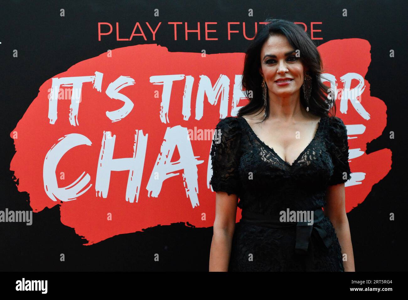 Rome, Italy. 02nd Sep, 2023. Maria Grazia Cucinotta during the Red ...