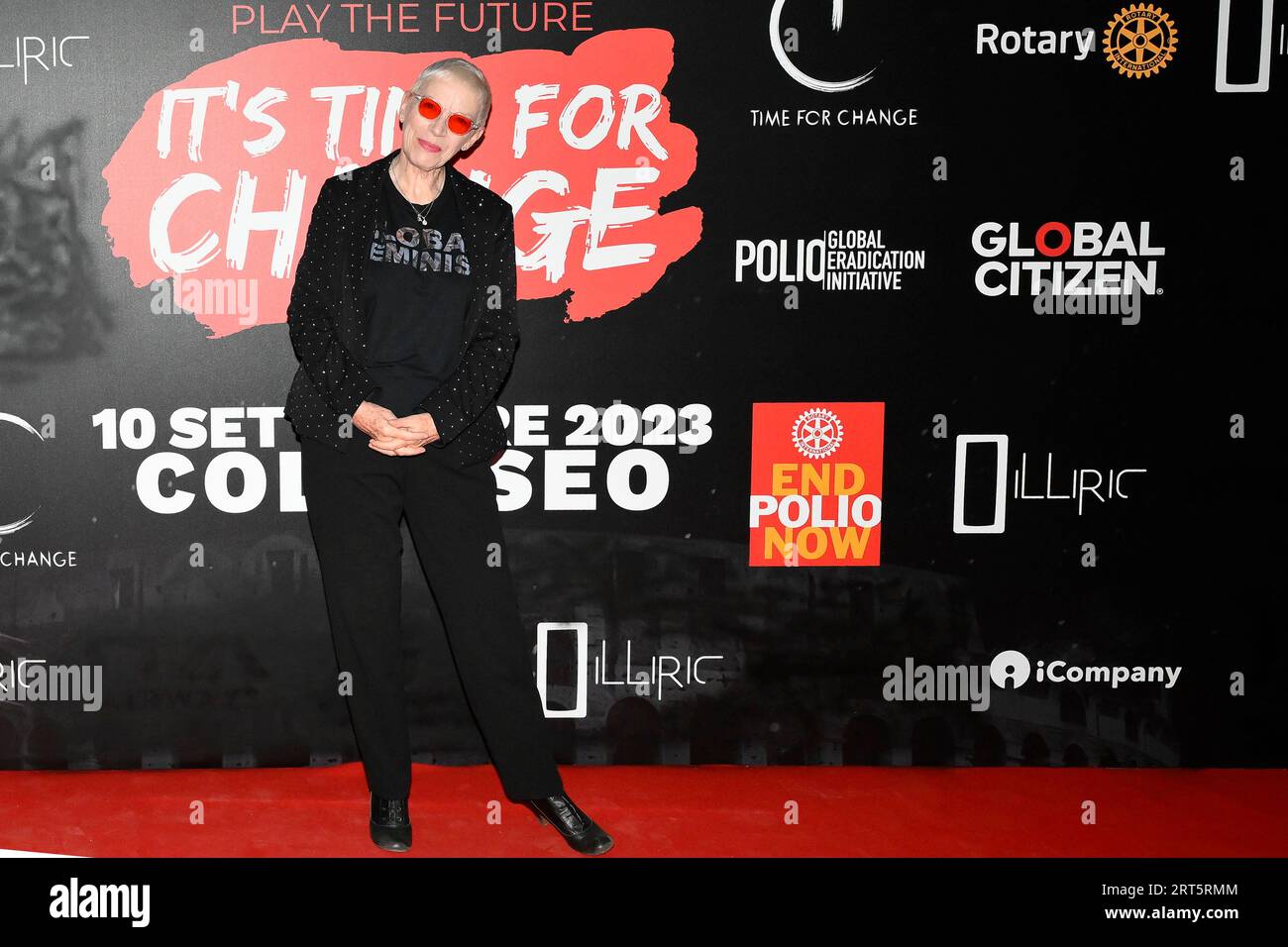 Rome, Italy. 02nd Sep, 2023. Annie Lennox during the Red Carper of Time ...