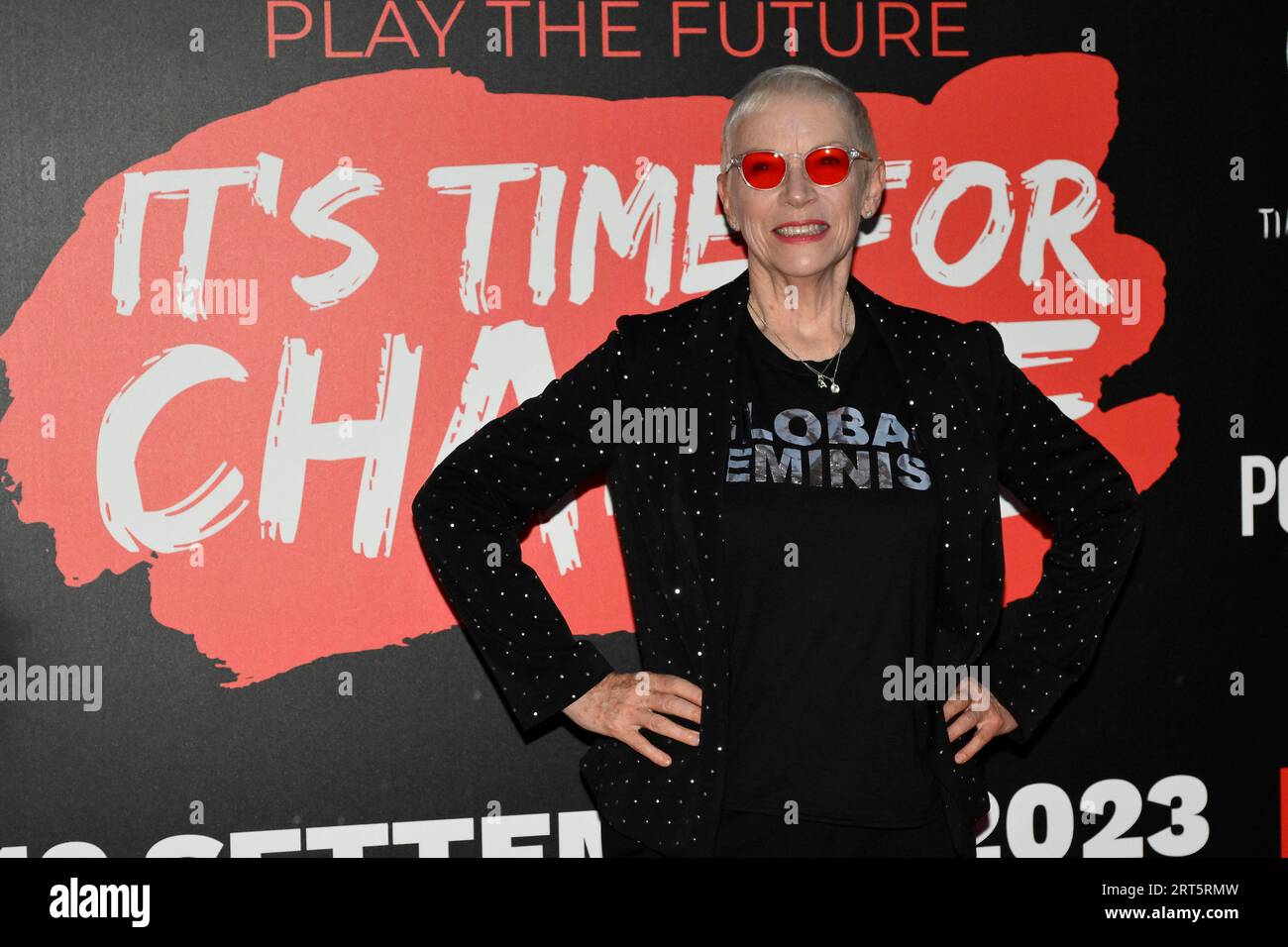 Rome, Italy. 02nd Sep, 2023. Annie Lennox during the Red Carper of Time ...
