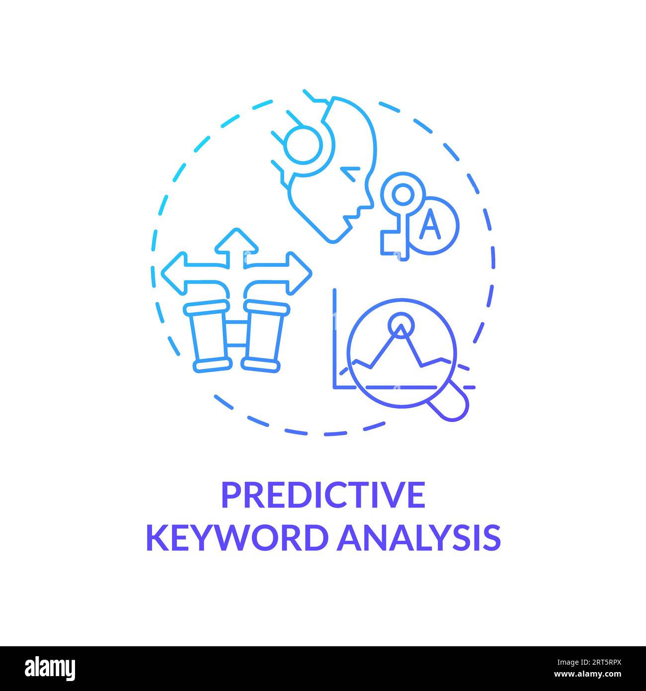 Predictive keyword analysis Stock Vector Images - Alamy