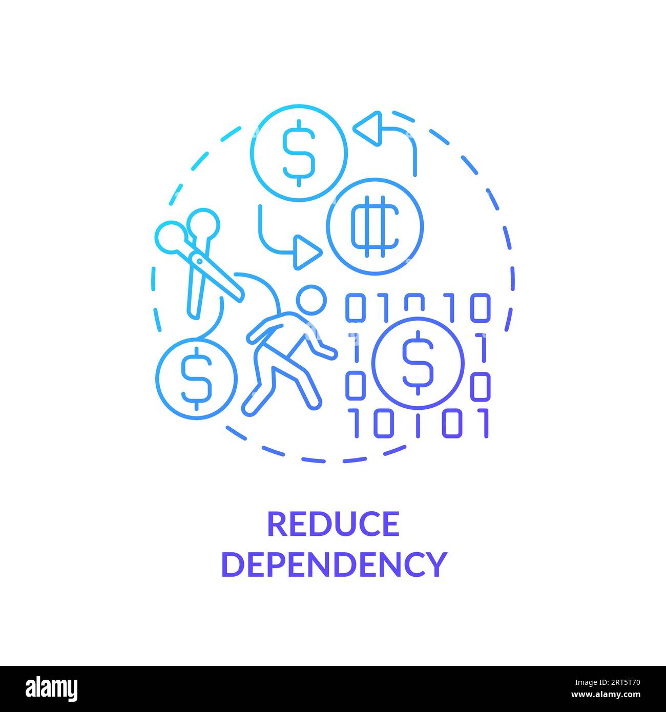 Digital dependency Stock Vector Images - Alamy
