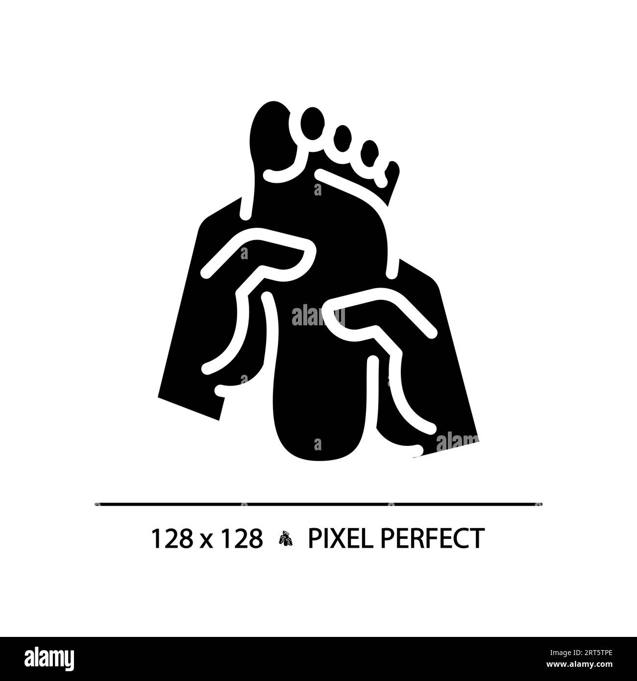 Pixel art foot hi-res stock photography and images - Alamy