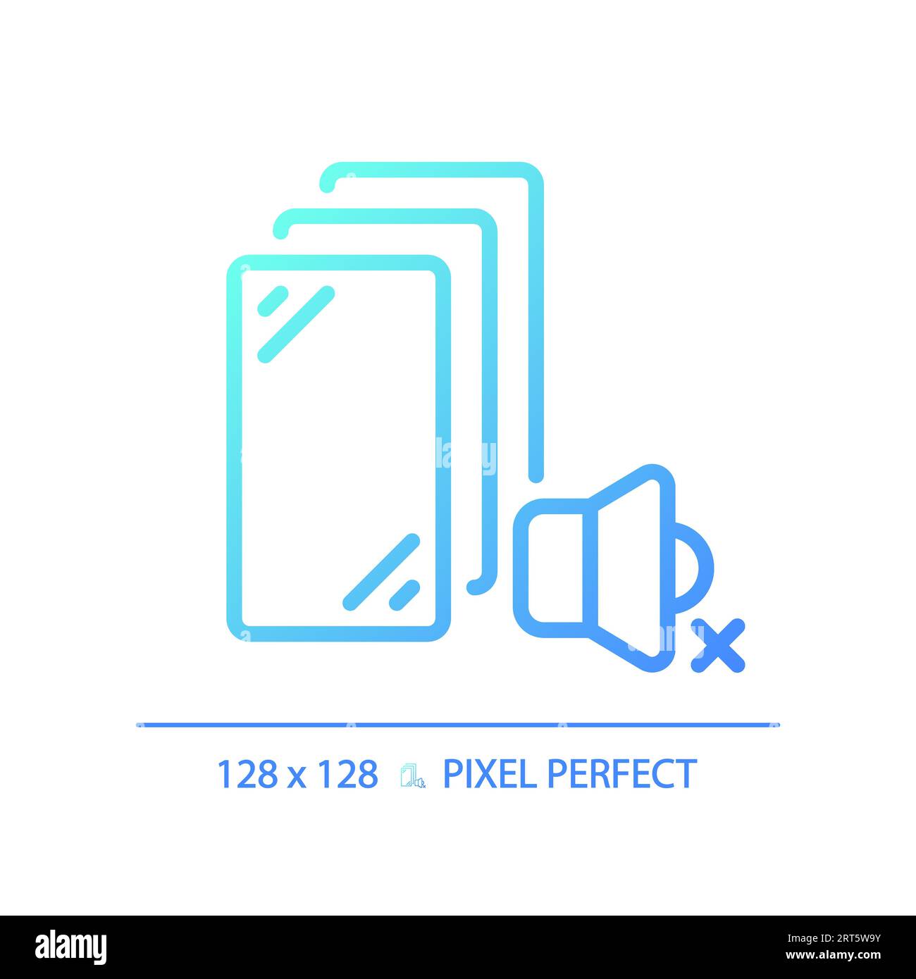 Pixel perfect soundproof fibreglass gradient linear icon Stock Vector ...