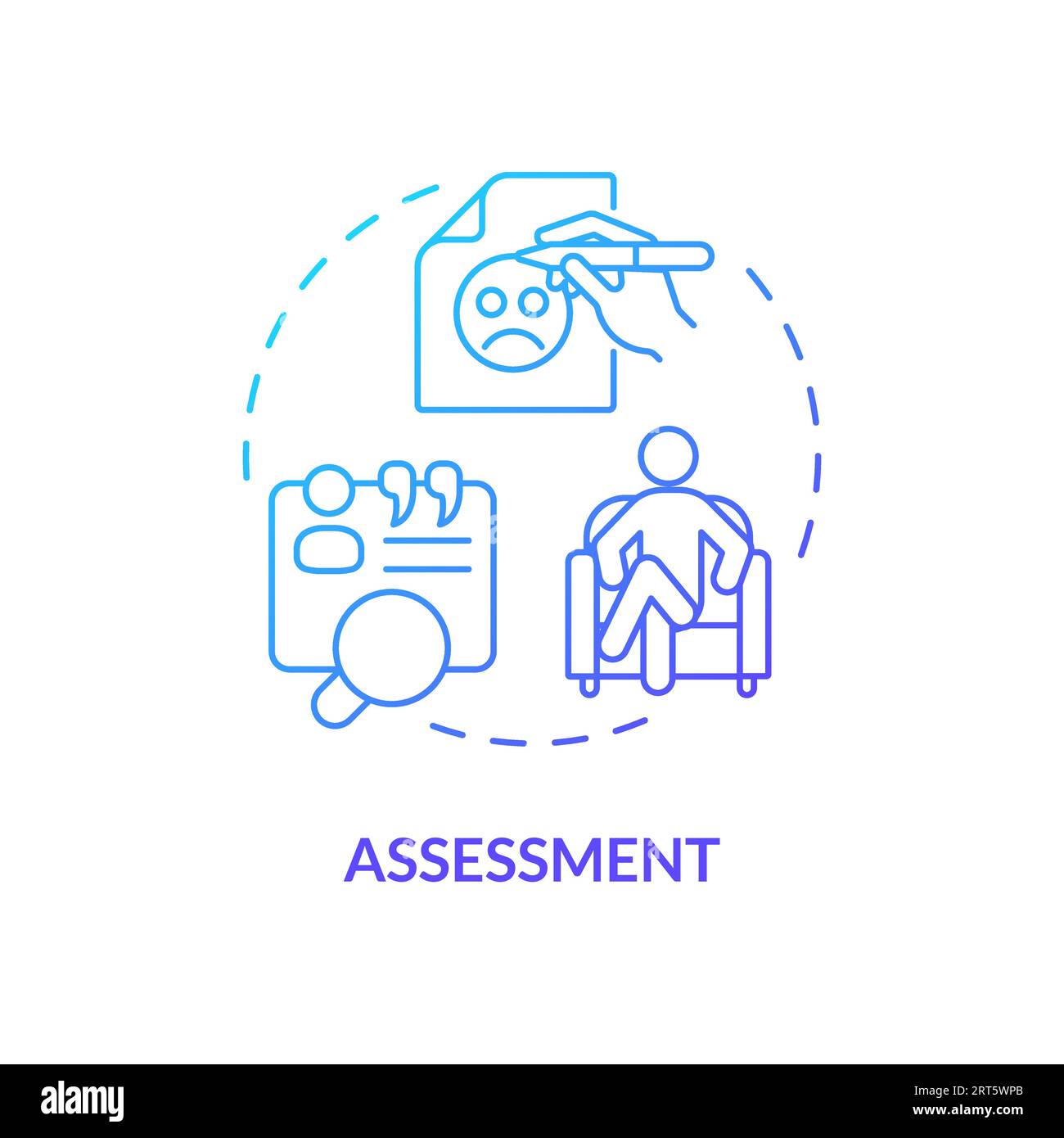 Mental assessment Stock Vector Images - Alamy