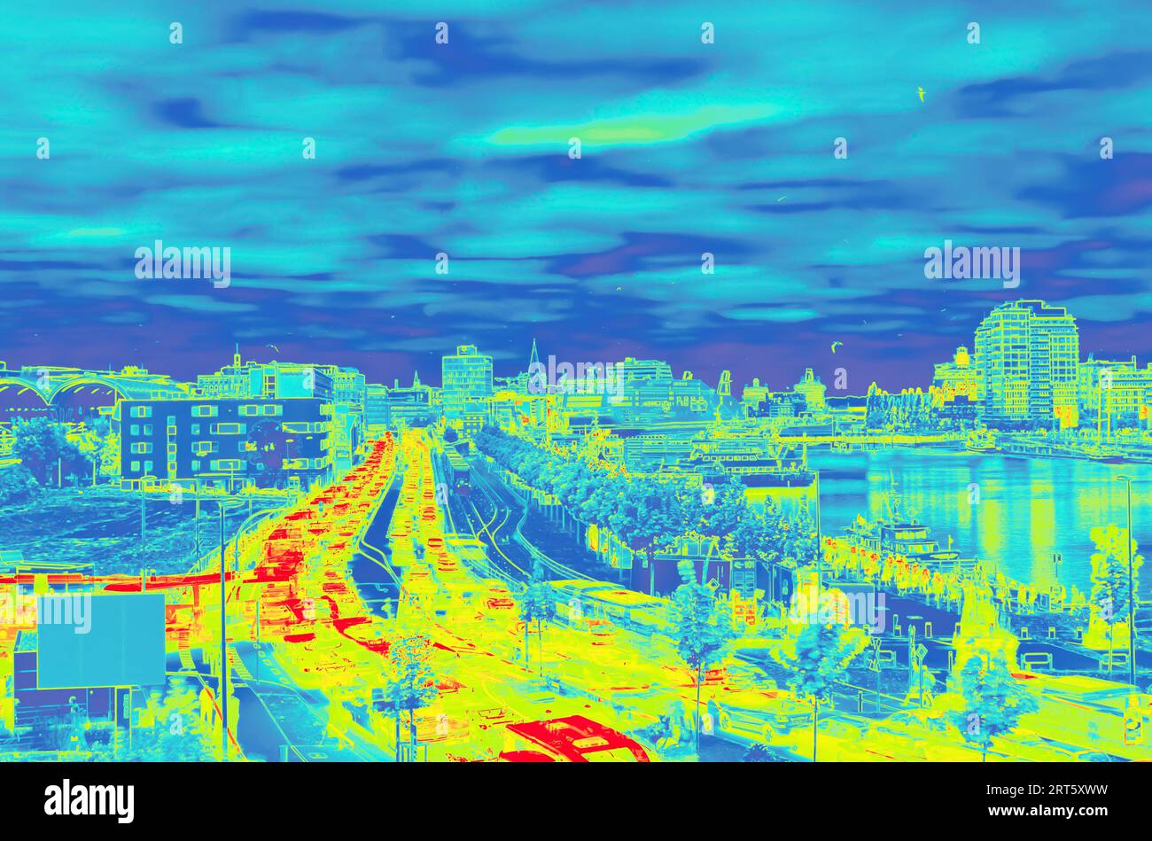 Infrared heat map hi-res stock photography and images - Alamy
