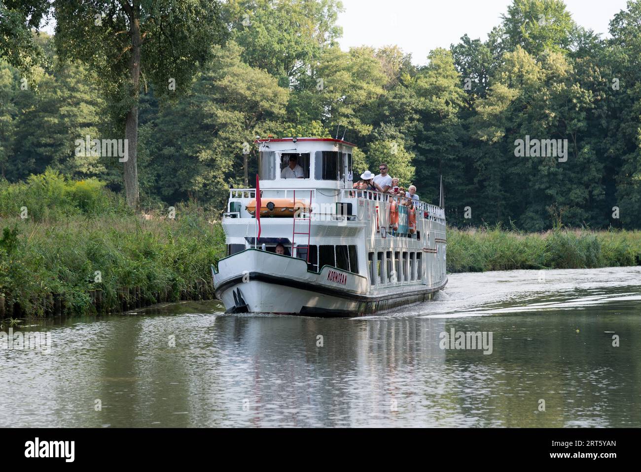 84 km long Kanal Elblaski (Elblag Canal) designed in 1825 to 1844 by ...