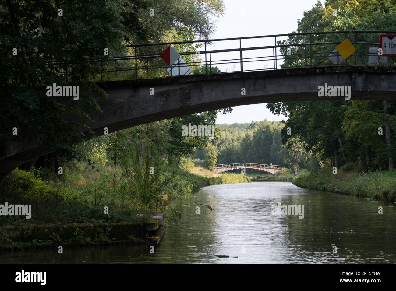 84 km long Kanal Elblaski (Elblag Canal) designed in 1825 to 1844 by ...