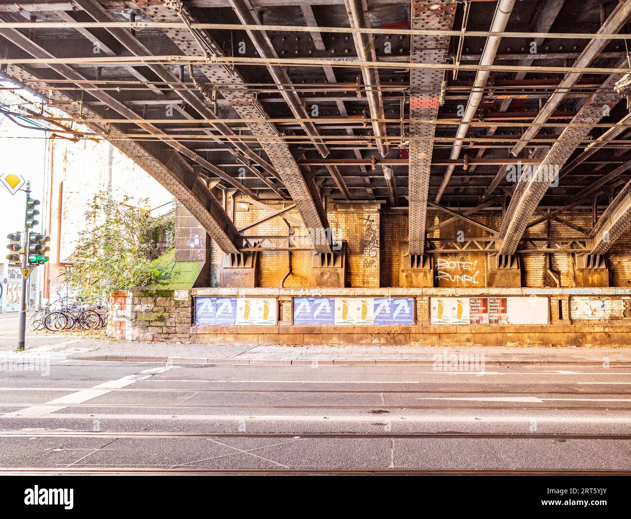 tunnel and bridge in Cologne Germany Stock Photo - Alamy
