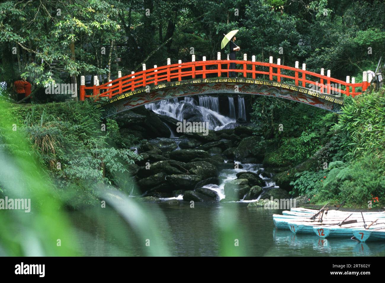 Bridge in Wulai Stock Photo - Alamy