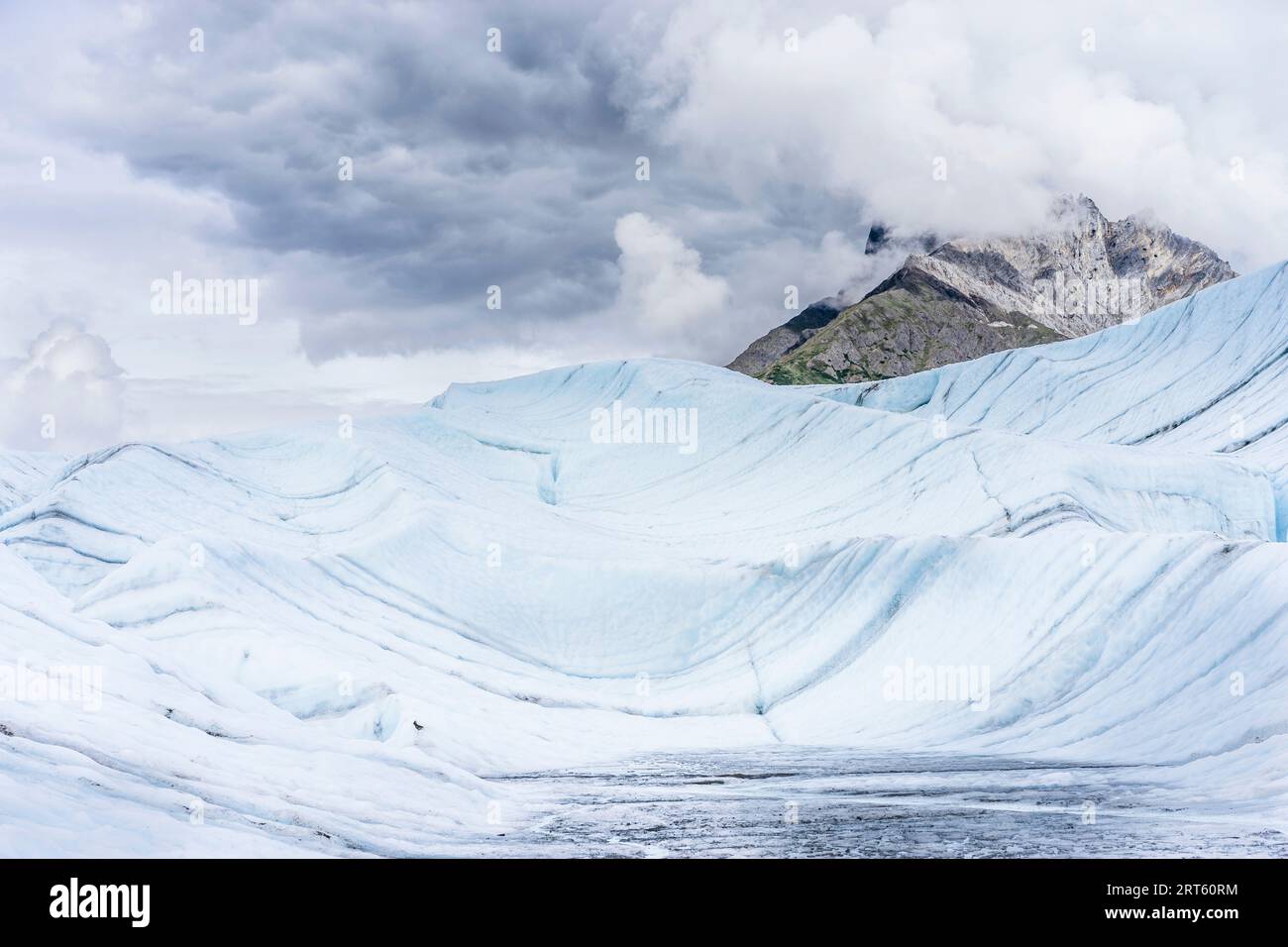Root Glacier Wrangell St. Elias National Park and Preserve Alaska Stock ...