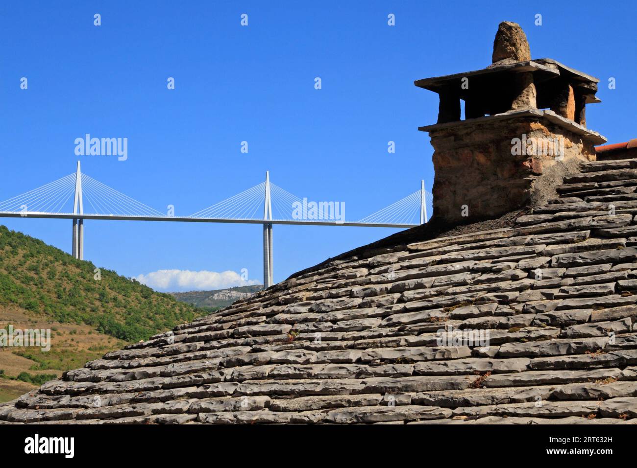 The Viaduct of Millau, Occitanie, France Stock Photo - Alamy