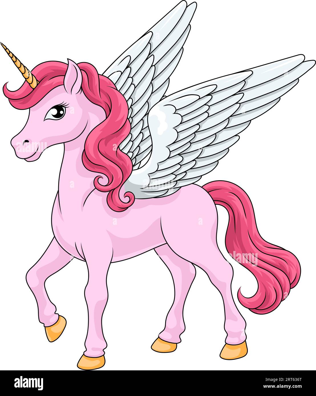 Horn Horse Cartoon at Marilyn Sylvester blog