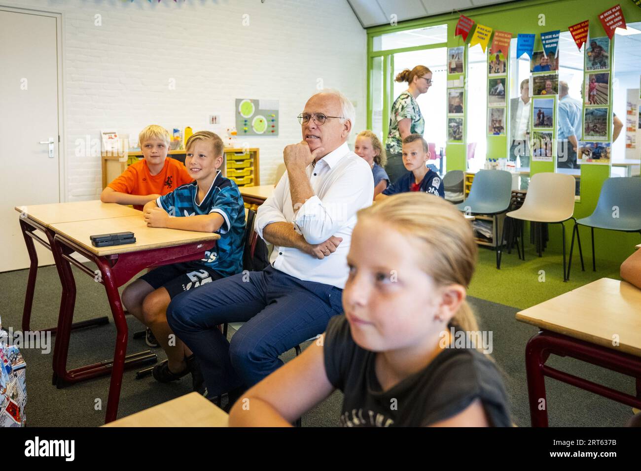 NIJLAND - Outgoing Minister Piet Adema (Agriculture, Nature and Food ...