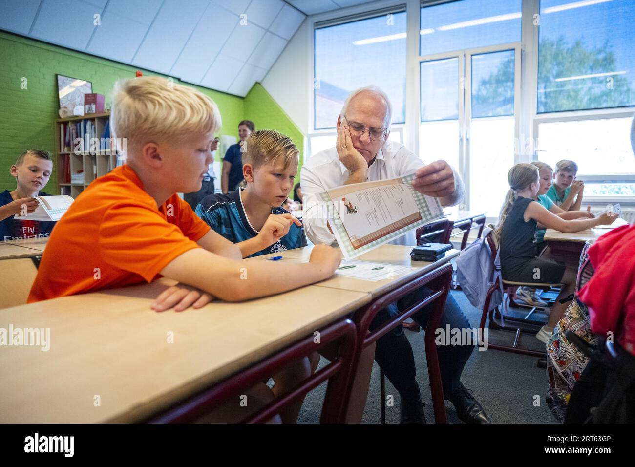 NIJLAND - Outgoing Minister Piet Adema (Agriculture, Nature and Food ...