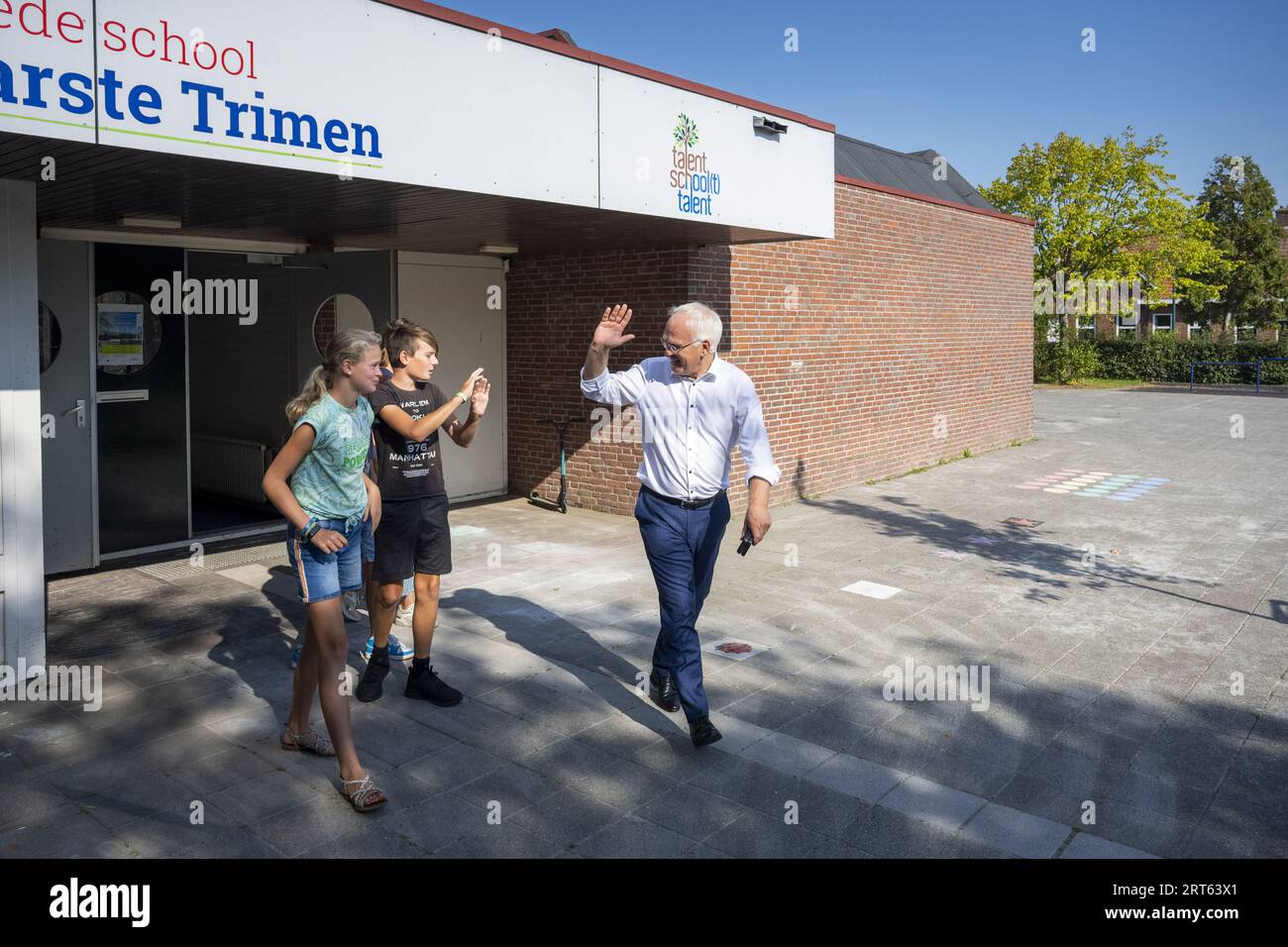 NIJLAND - Outgoing Minister Piet Adema (Agriculture, Nature and Food ...