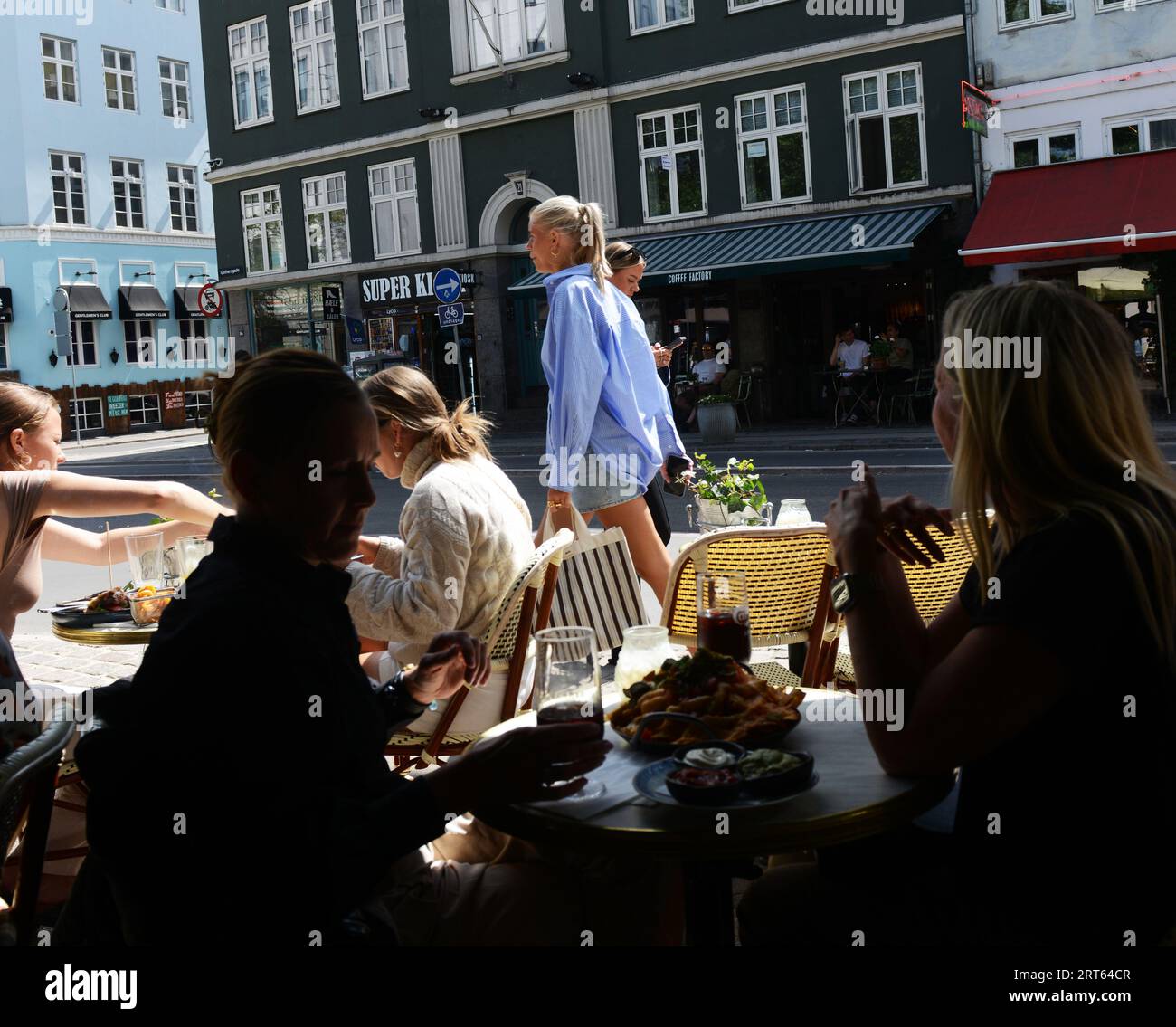 Danish women socializing hi-res stock photography and images - Alamy