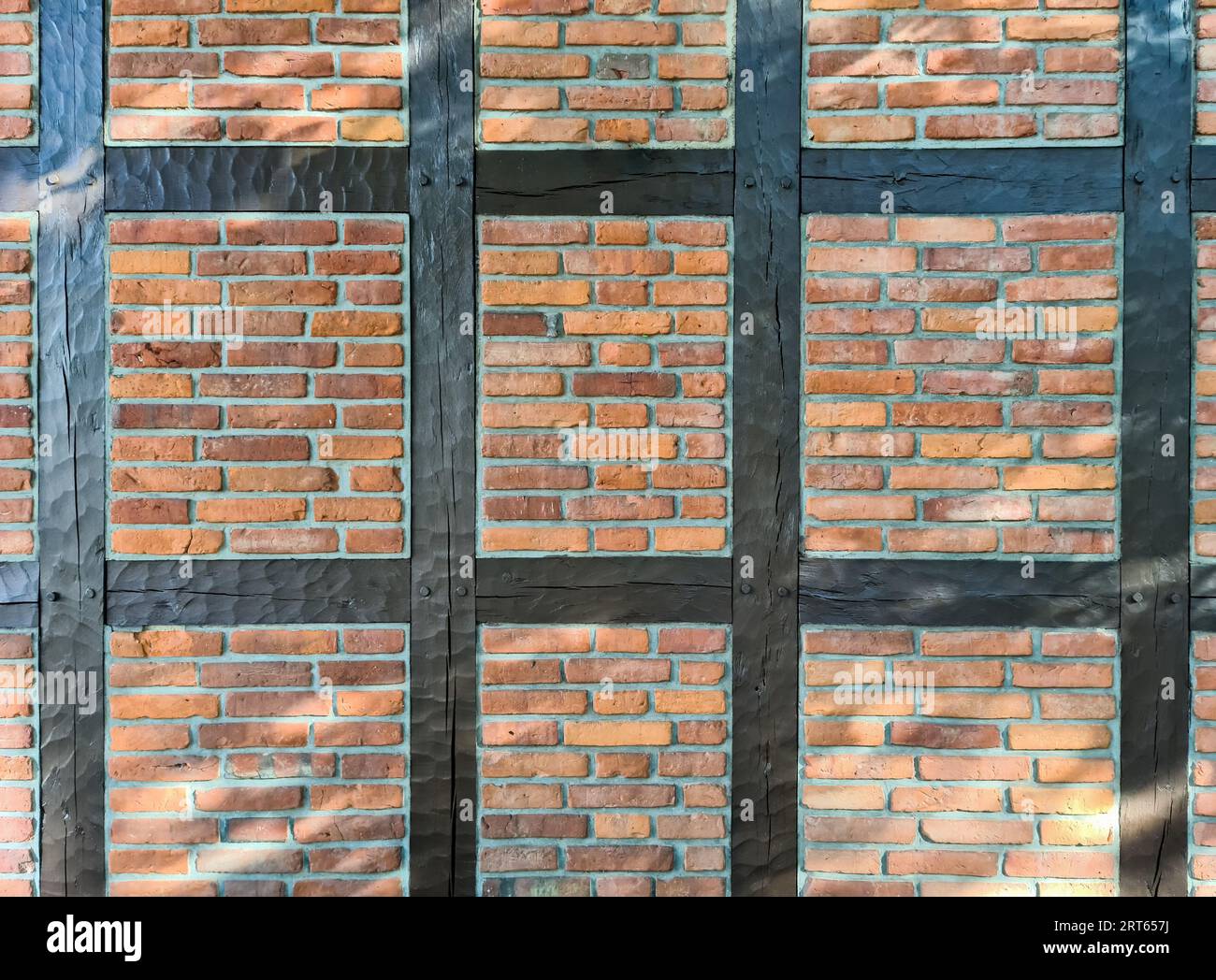 Masonry walls timber frame construction hi-res stock photography and ...