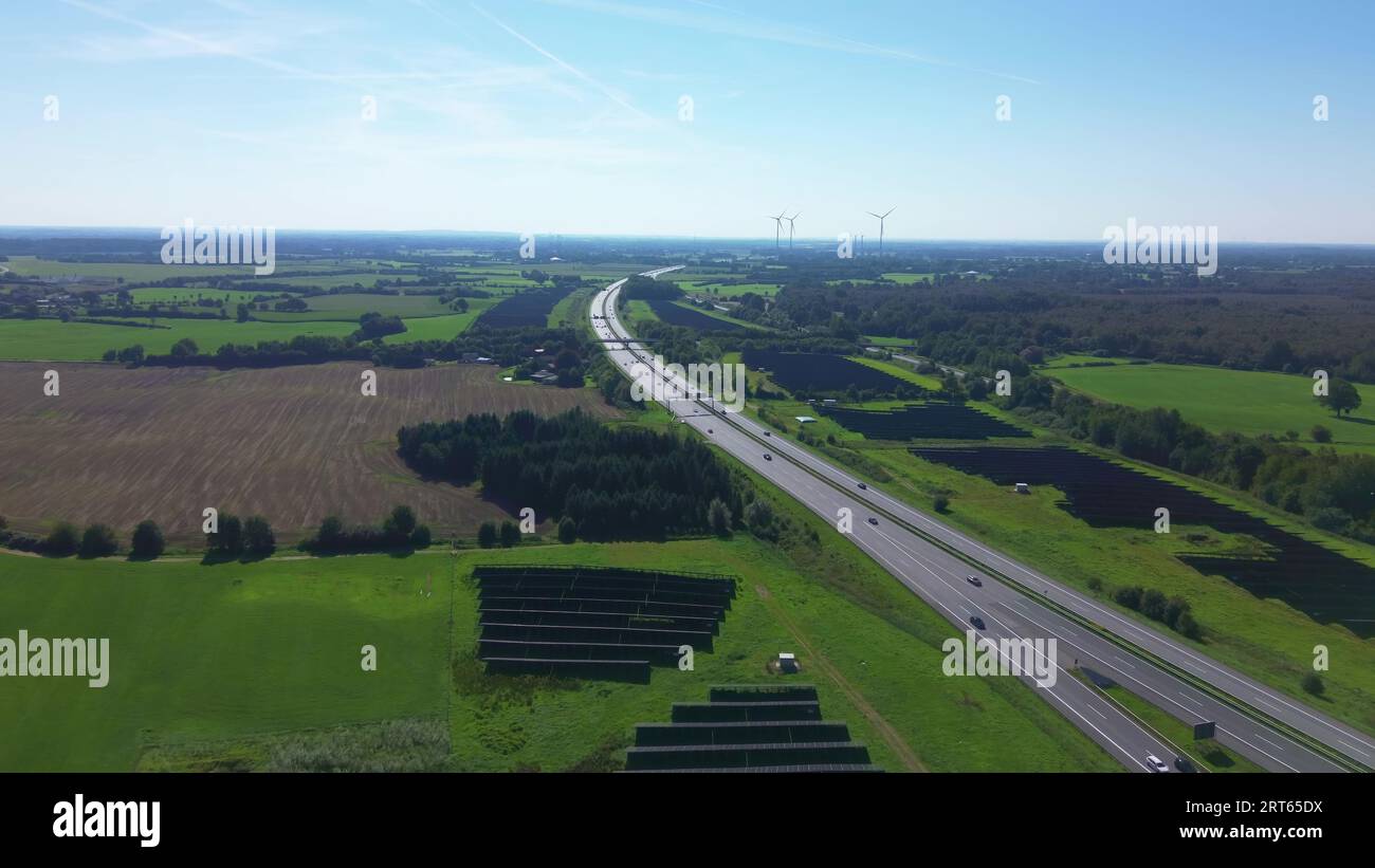 Top view a7 highway road hi-res stock photography and images - Alamy