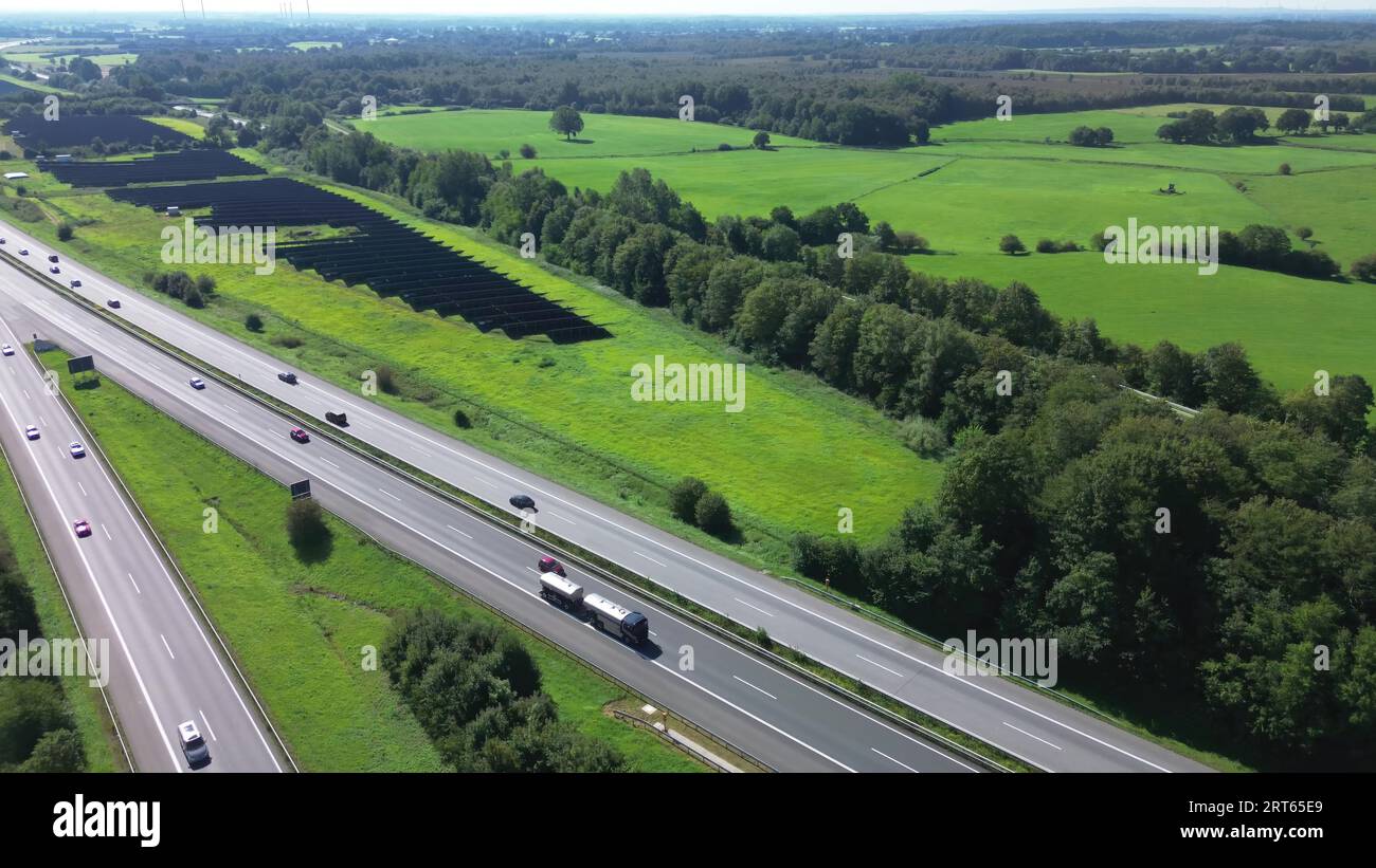Top view a7 highway road hi-res stock photography and images - Alamy