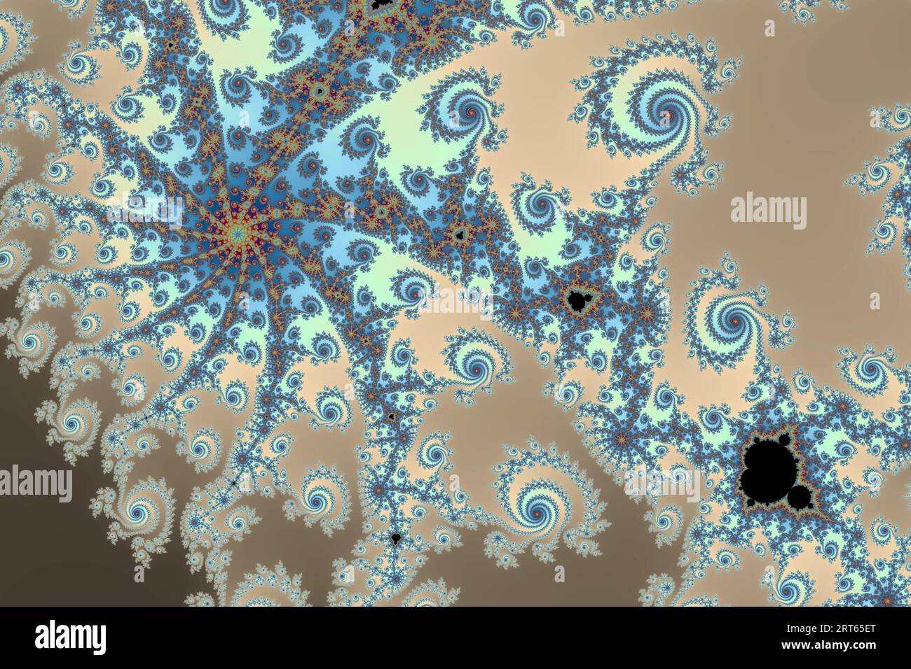 Zoom into the mandelbrot set hi-res stock photography and images - Alamy