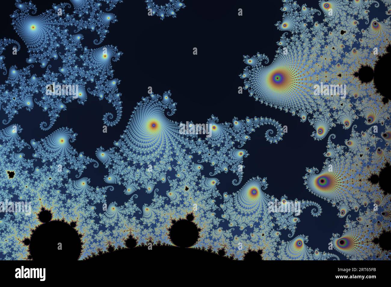 Zoom into the mandelbrot set hi-res stock photography and images - Alamy