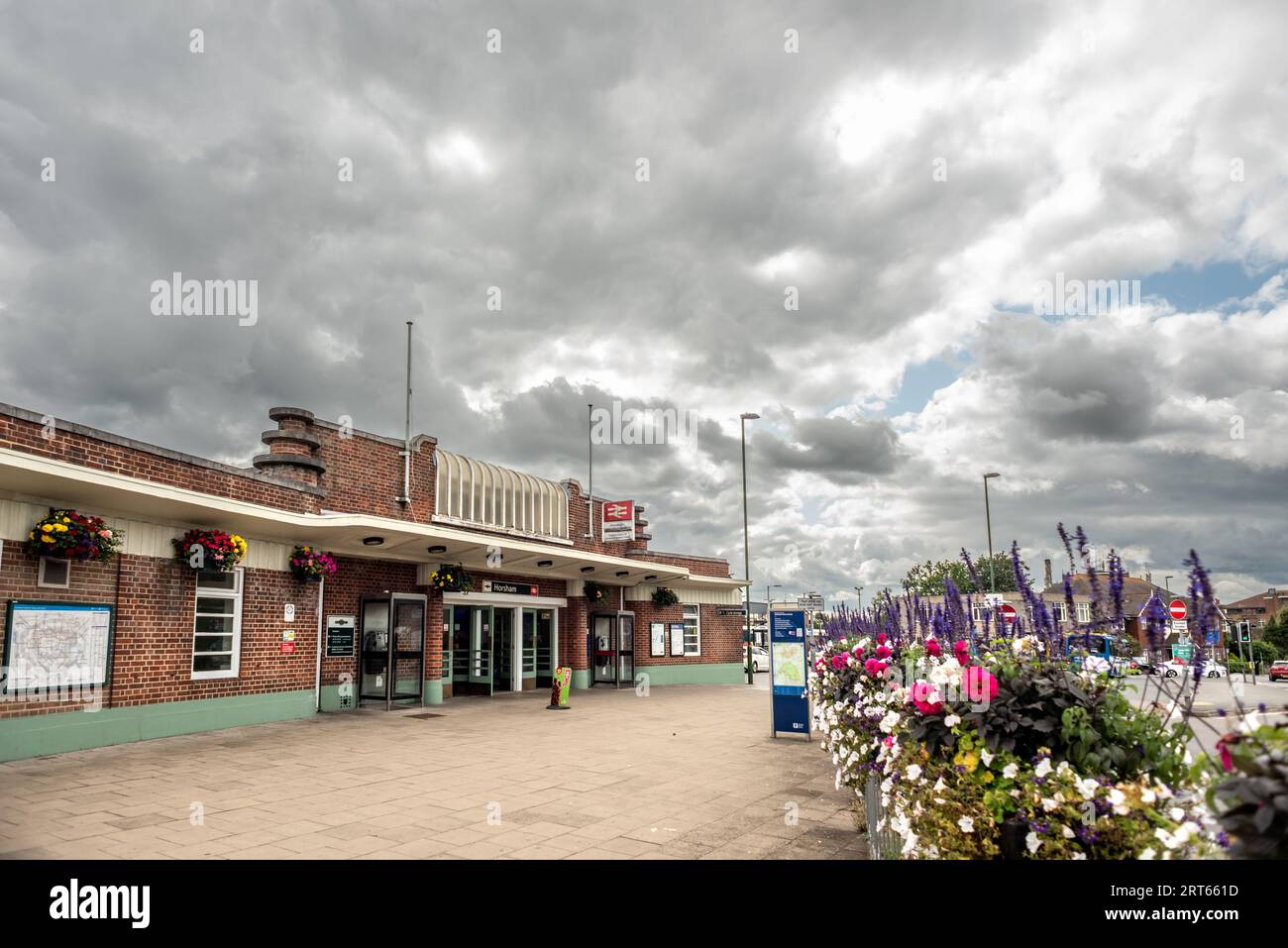 Horsham, August 30th 2023: Horsham Station Stock Photo - Alamy