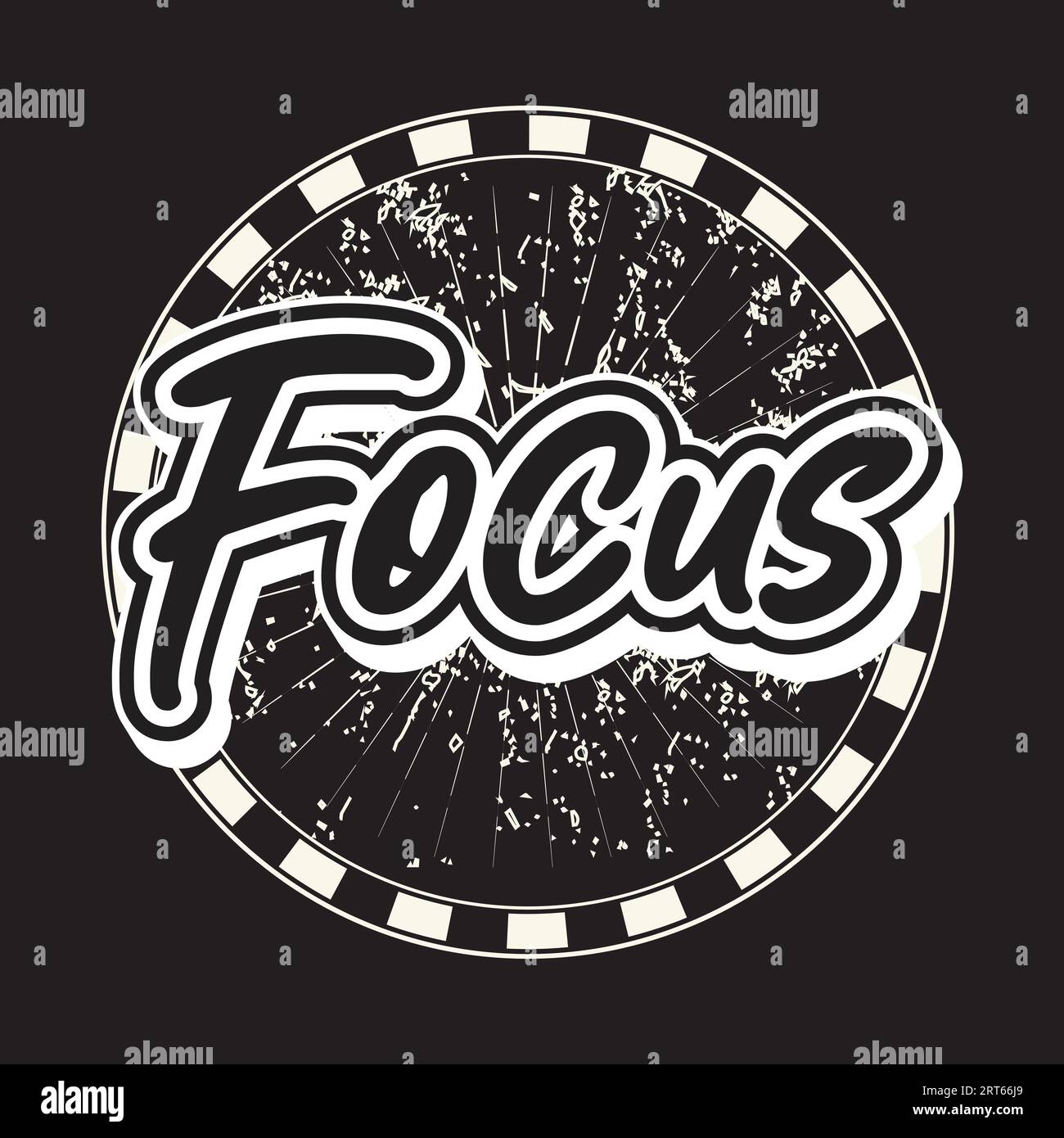 Focus text Stock Vector Images - Alamy