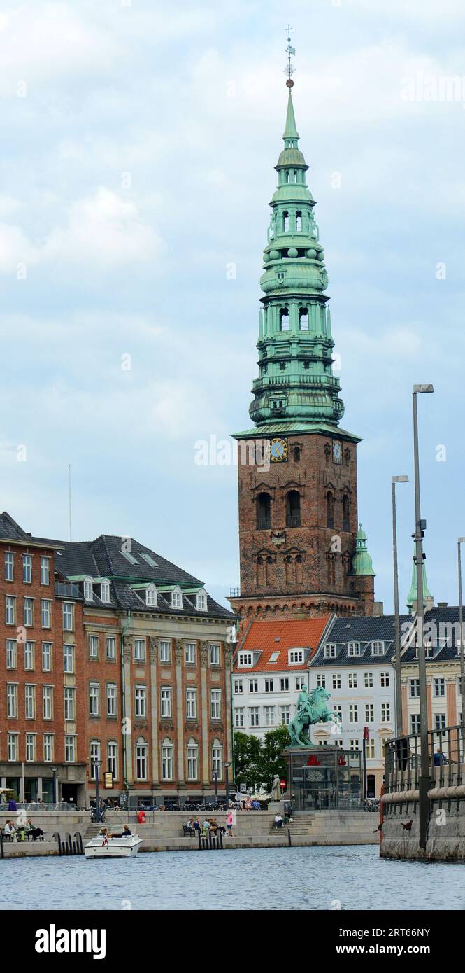 The Slotsholm canal in Copenhagen, Denmark Stock Photo - Alamy