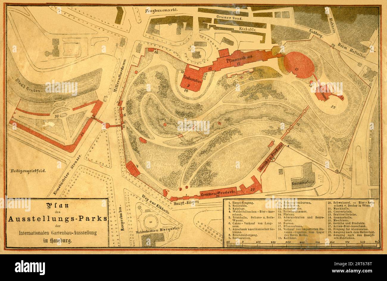 Illustrated map of germany hi-res stock photography and images - Alamy