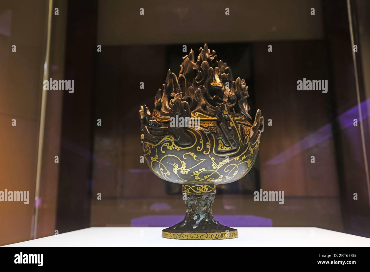 Metal Cultural Relics of Ancient China Stock Photo - Alamy