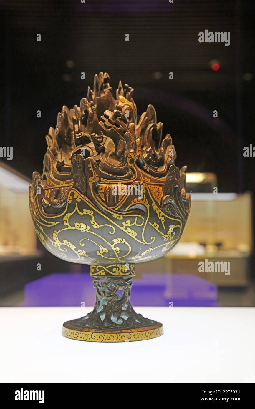 Metal Cultural Relics of Ancient China Stock Photo - Alamy