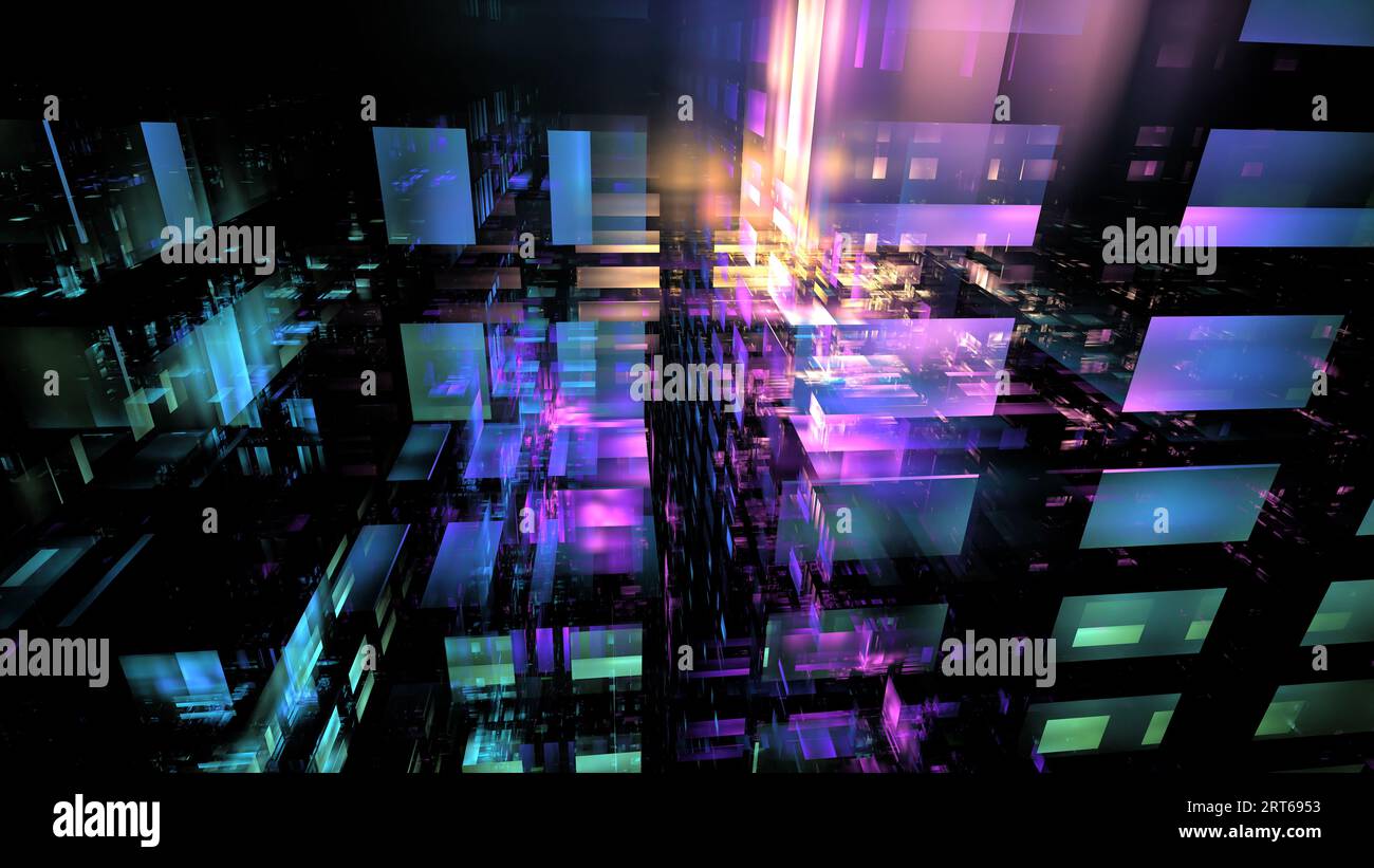 Technology abstract futuristic light future science background. Concept ...