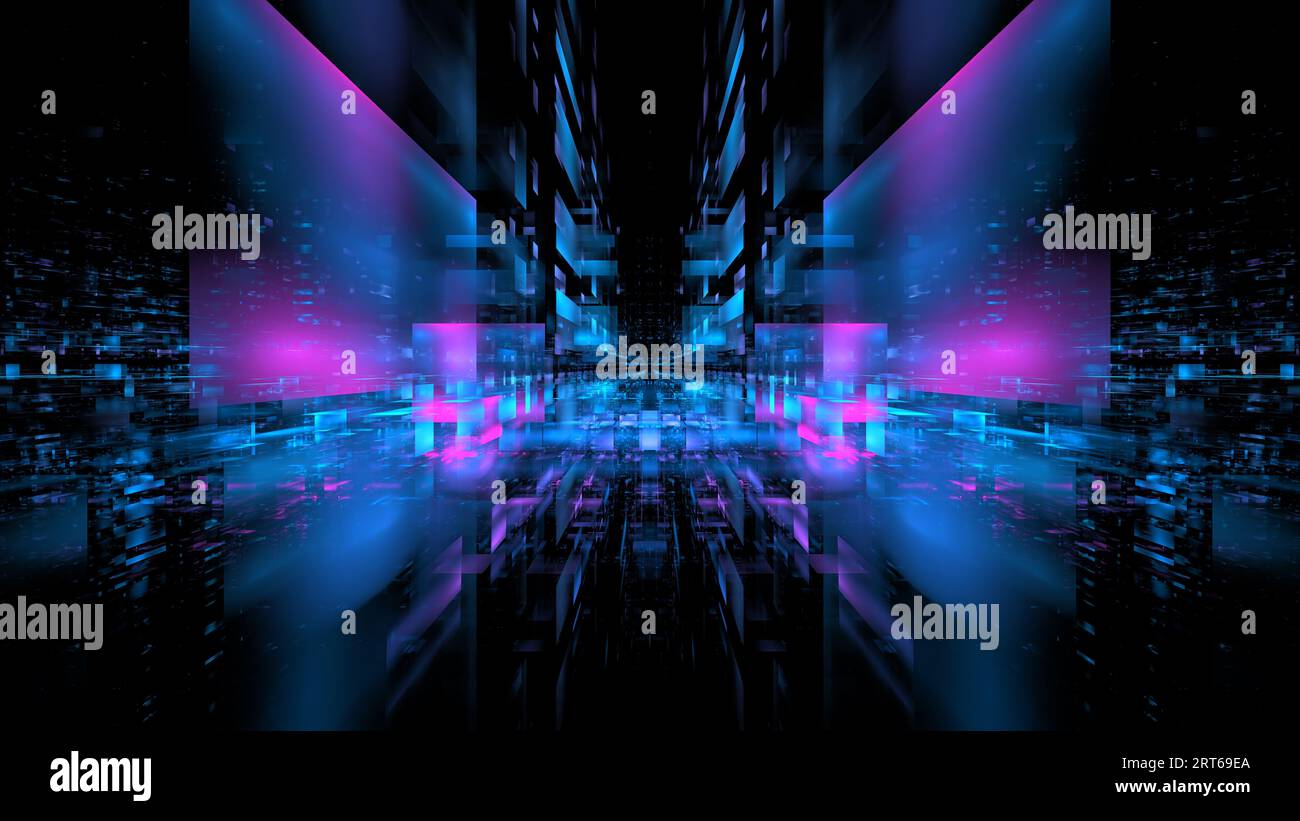 Technology abstract futuristic light future science background. Concept ...