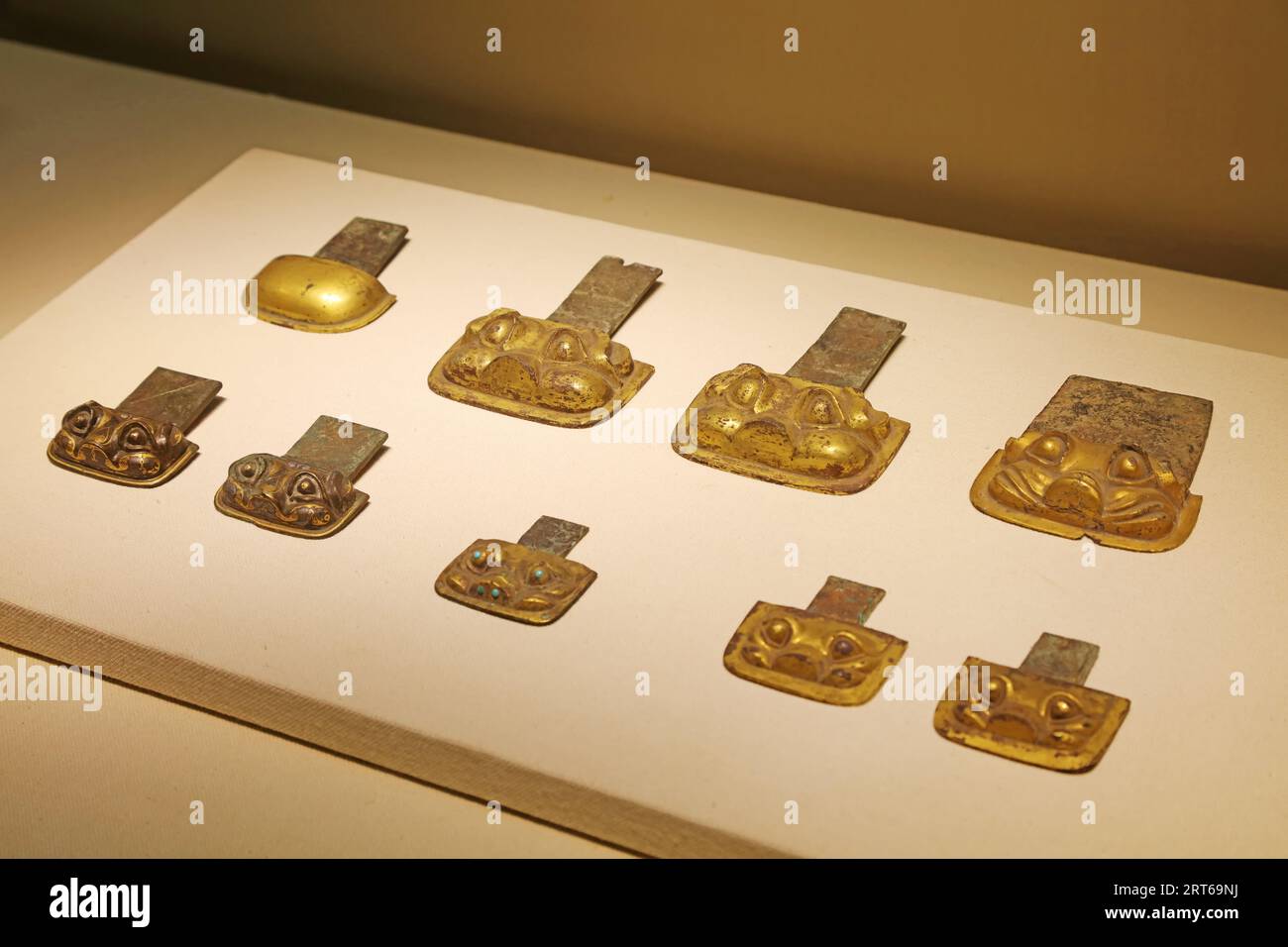 Ancient Chinese Copper Artifacts Stock Photo - Alamy