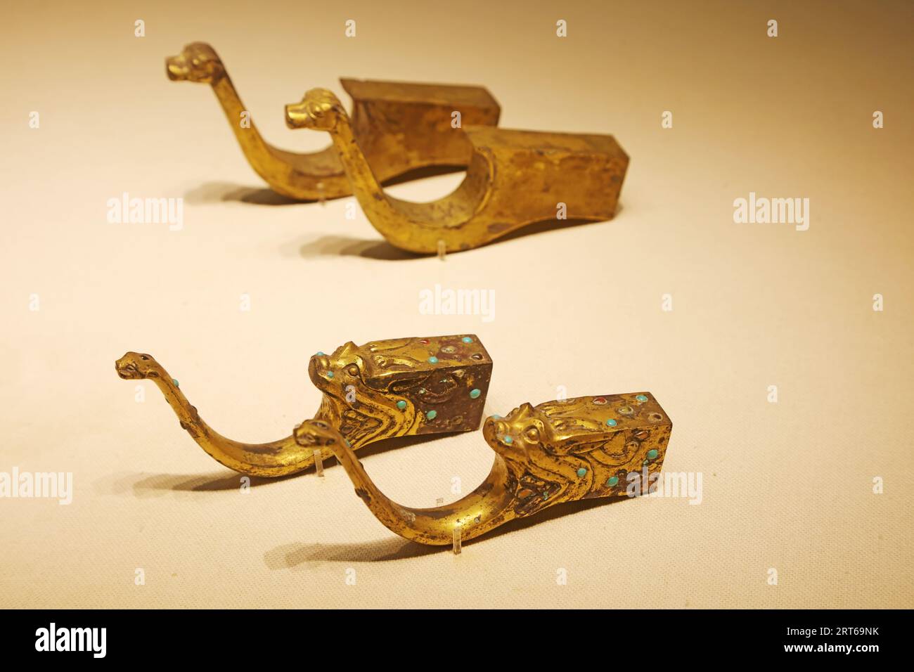 Ancient Chinese Copper Artifacts Stock Photo - Alamy