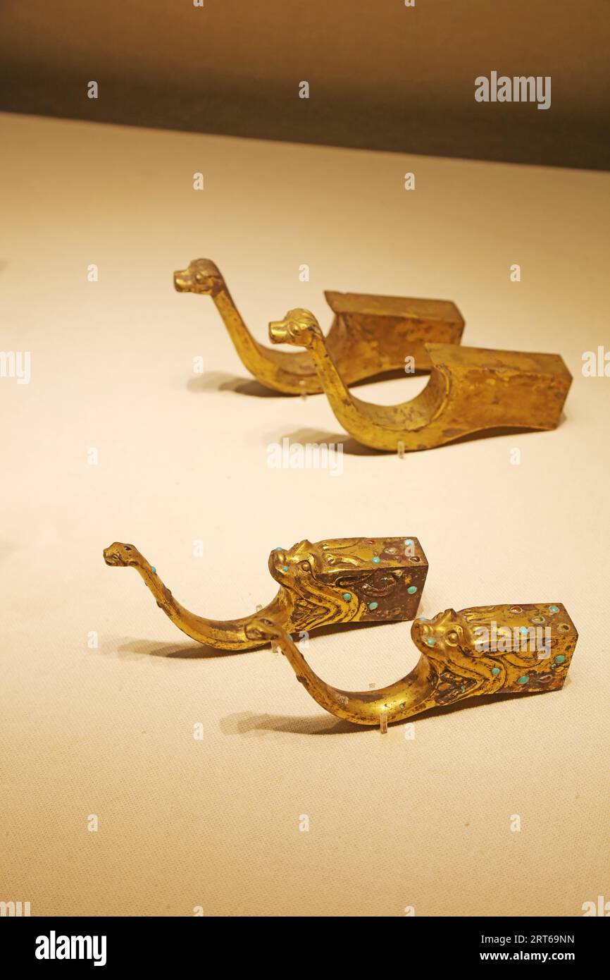 Ancient Chinese Copper Artifacts Stock Photo - Alamy