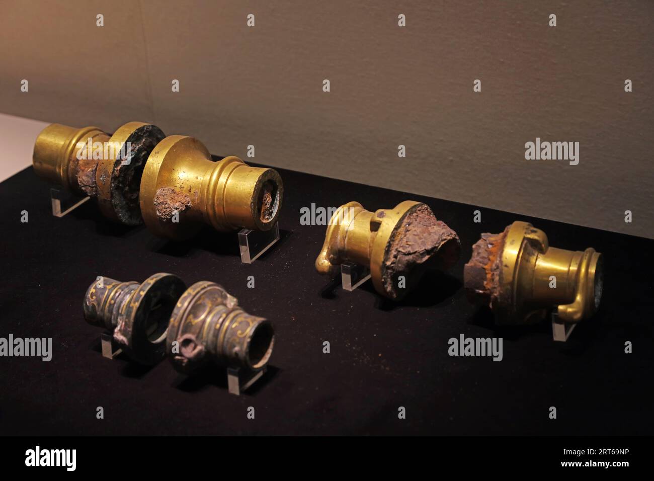Ancient Chinese Copper Artifacts Stock Photo - Alamy