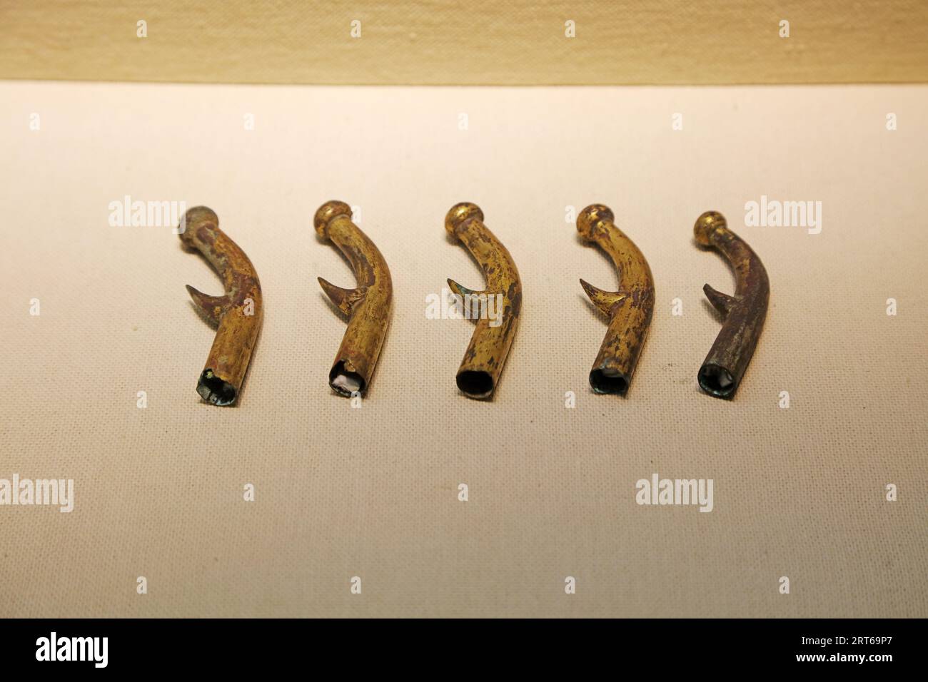 Ancient Chinese Copper Artifacts Stock Photo - Alamy