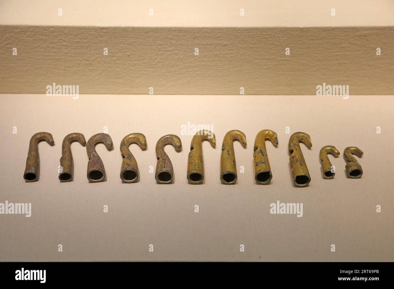 Ancient Chinese Copper Artifacts Stock Photo - Alamy