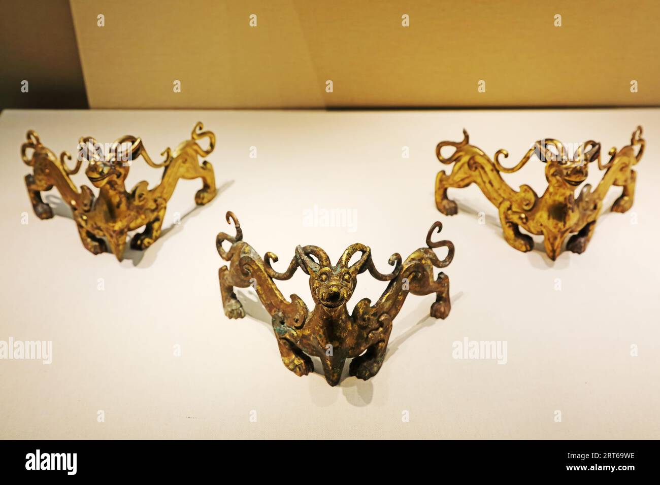 Ancient Chinese Copper Artifacts Stock Photo - Alamy