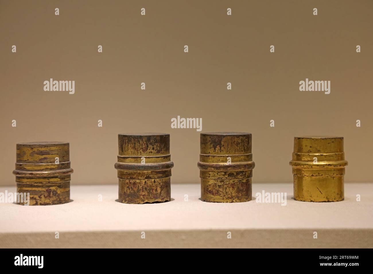 Ancient Chinese Copper Artifacts Stock Photo - Alamy
