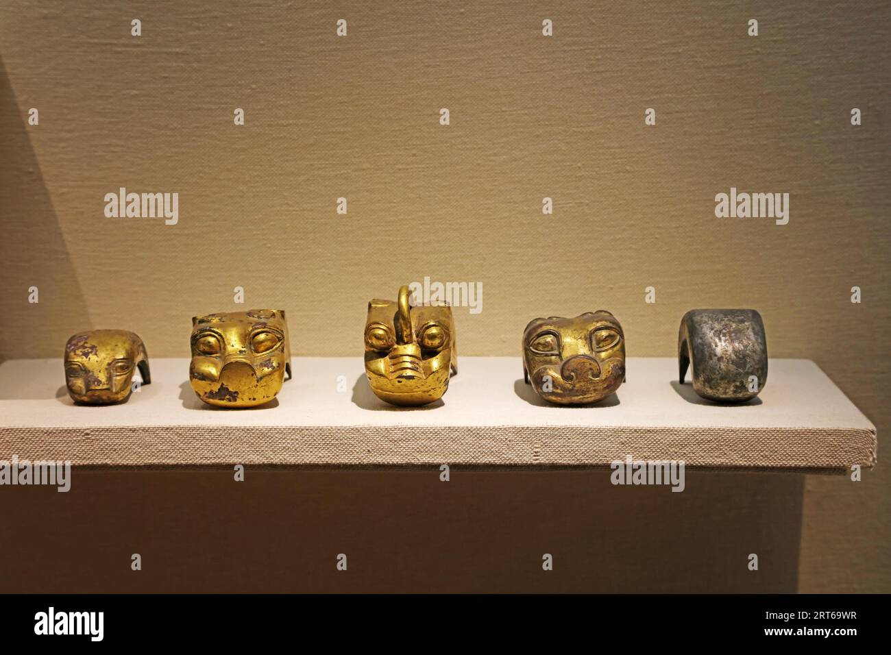 Ancient Chinese Copper Artifacts Stock Photo - Alamy
