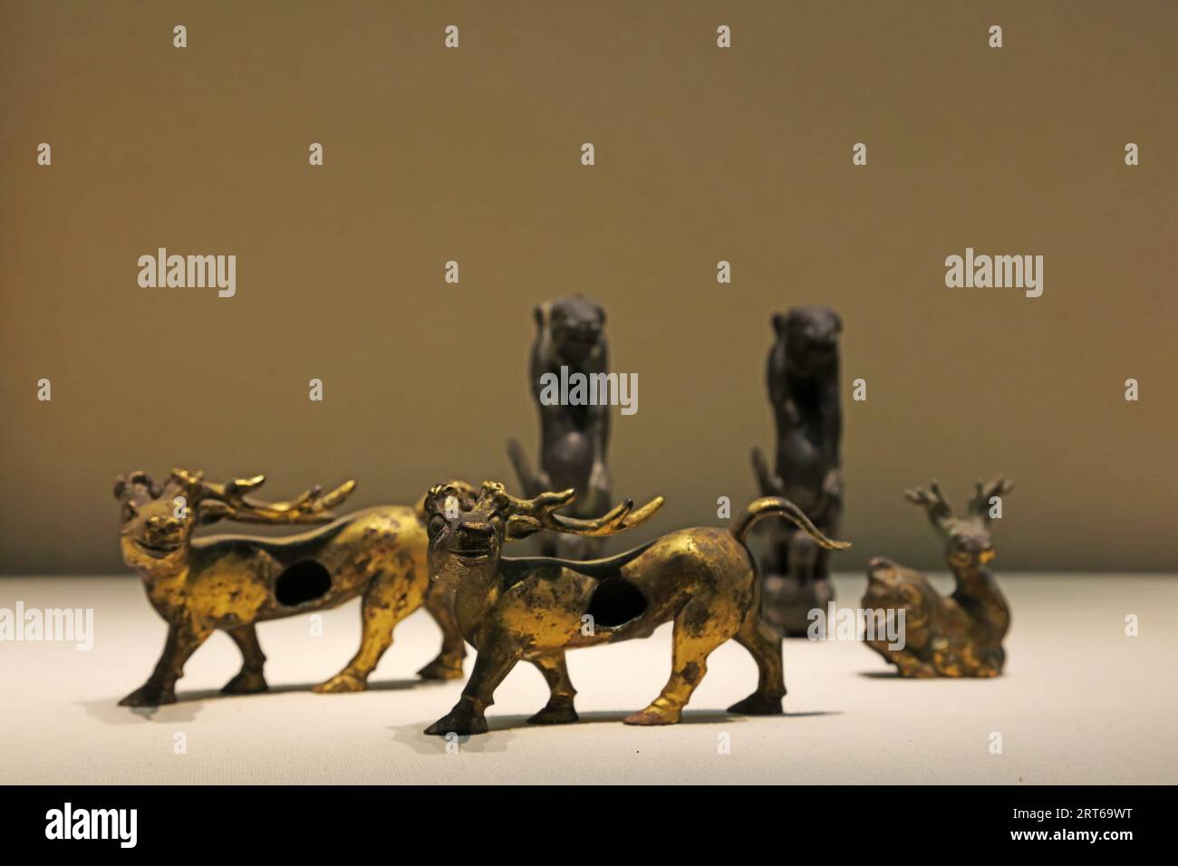 Ancient Chinese Copper Artifacts Stock Photo - Alamy