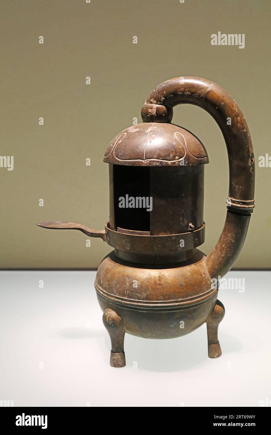 Ancient Chinese Copper Artifacts Stock Photo - Alamy