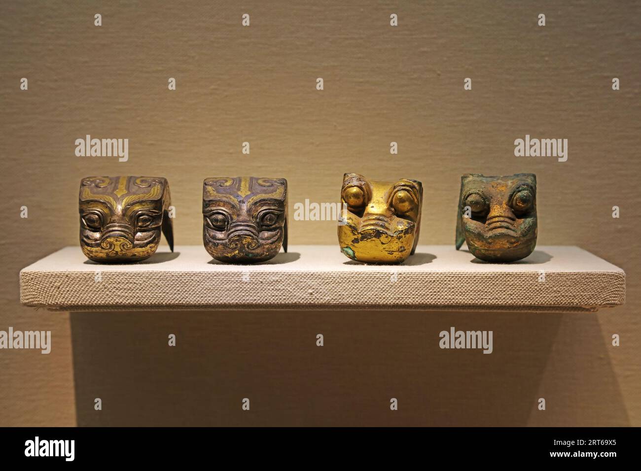 Ancient Chinese Copper Artifacts Stock Photo - Alamy