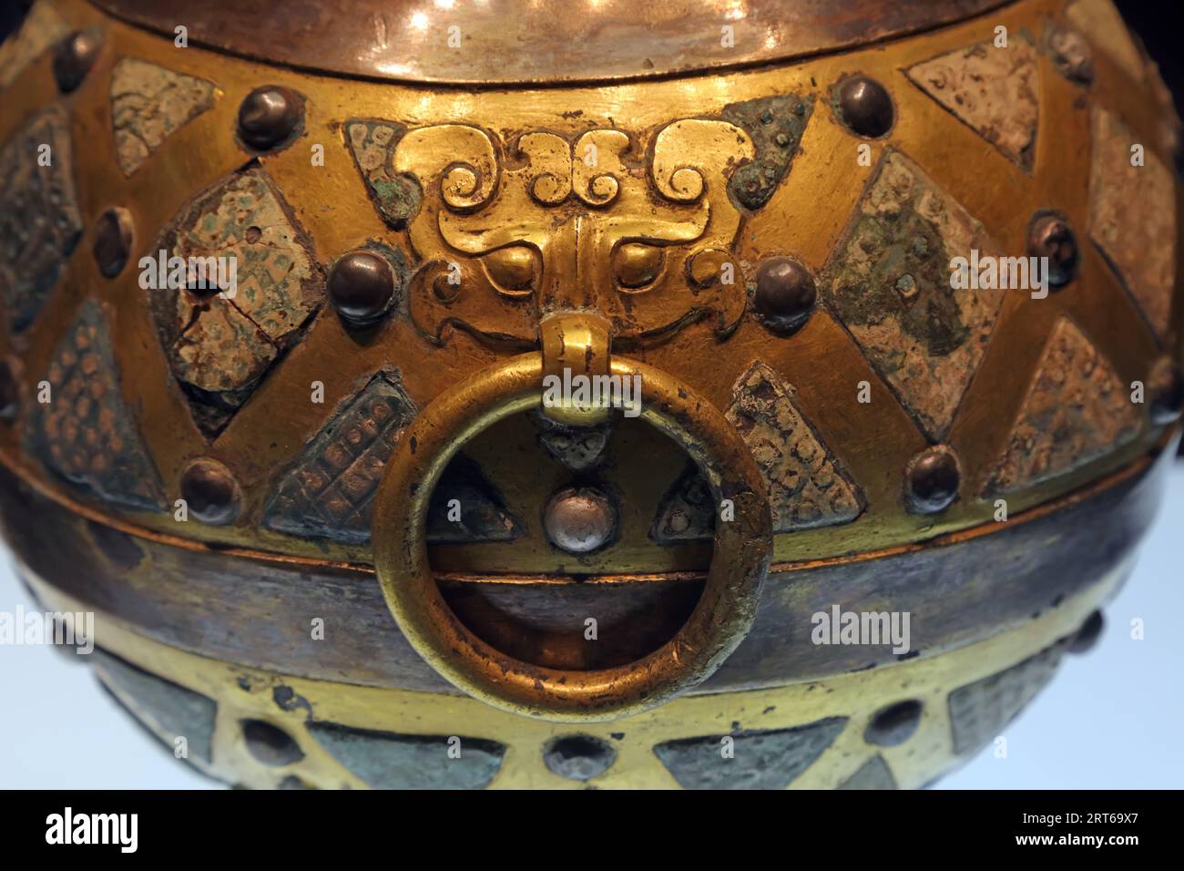 Ancient Chinese Copper Artifacts Stock Photo - Alamy