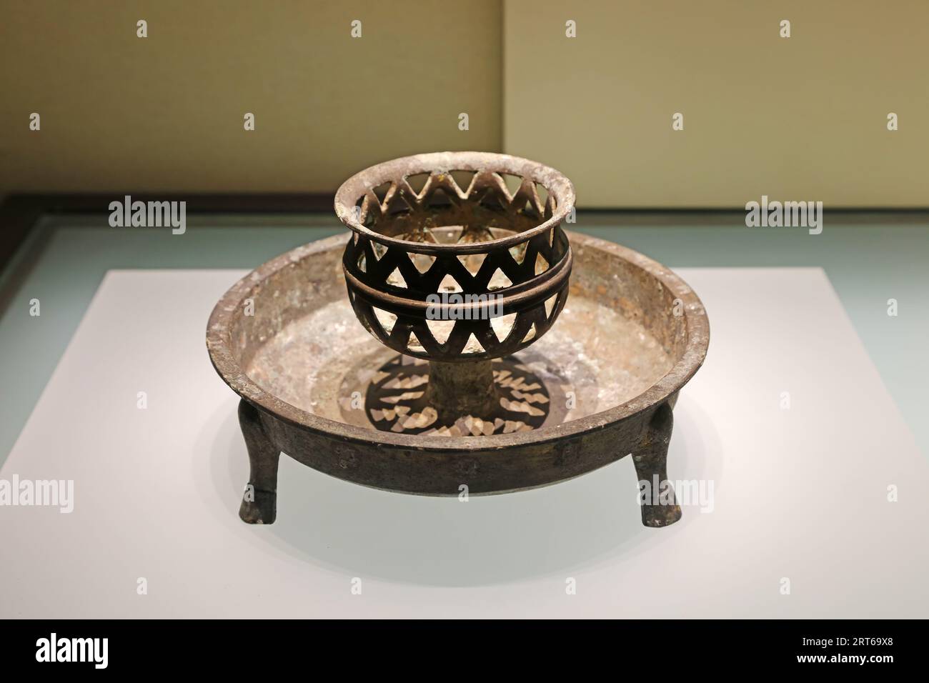 Ancient Chinese Copper Artifacts Stock Photo - Alamy