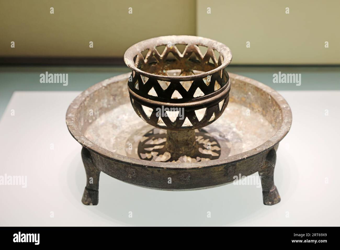 Ancient Chinese Copper Artifacts Stock Photo - Alamy