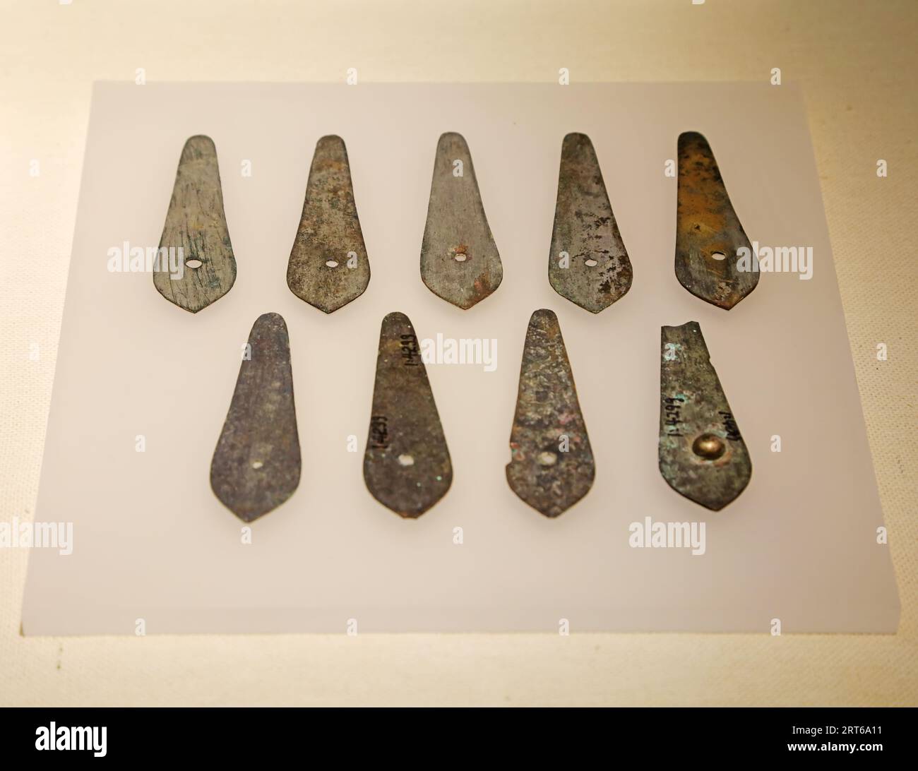 Ancient Chinese Copper Artifacts Stock Photo - Alamy