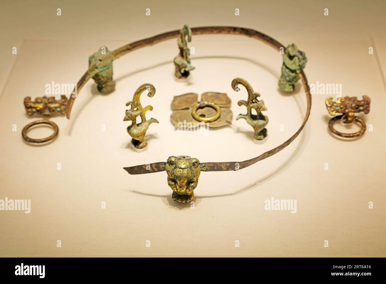 Ancient Chinese Copper Artifacts Stock Photo - Alamy